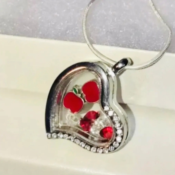 unbranded | Jewelry | Best Teacher Ever Gorgeous Apple Cha Locket ...